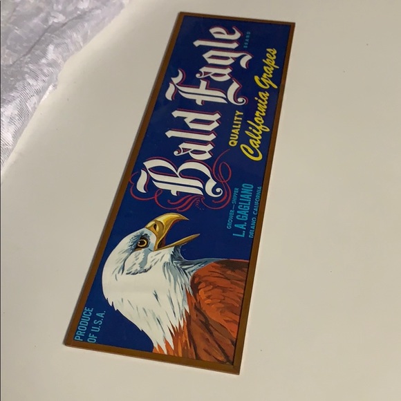 Wall Decor | Bald Eagle Produce Usa | Poshmark
